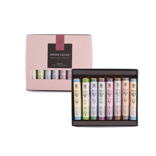 Set Of 8 Flavored Chocolate Sticks Binon Cacao 160G – Nam An Market