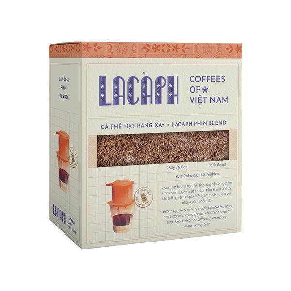 Cà Phê Rang Đậm Xay Sẵn Phin Blend Lacaph 250G – Nam An Market