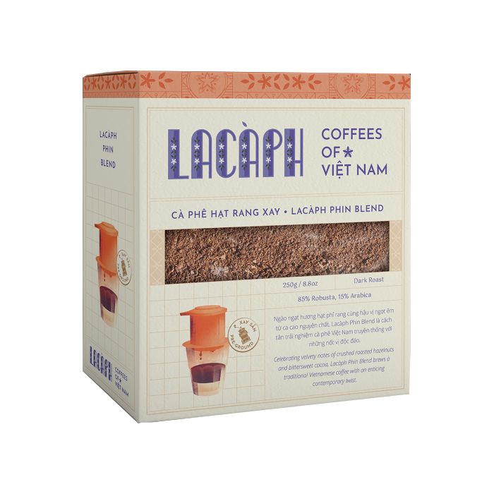Cà Phê Rang Đậm Xay Sẵn Phin Blend Lacaph 250G – Nam An Market