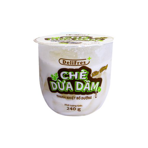 Vnmese Dessert Young Coconut Sago Durian Delifres 240G – Nam An Market