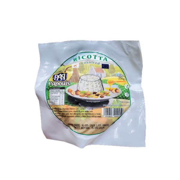 Cheese Ricotta Papouis 250G – Nam An Market