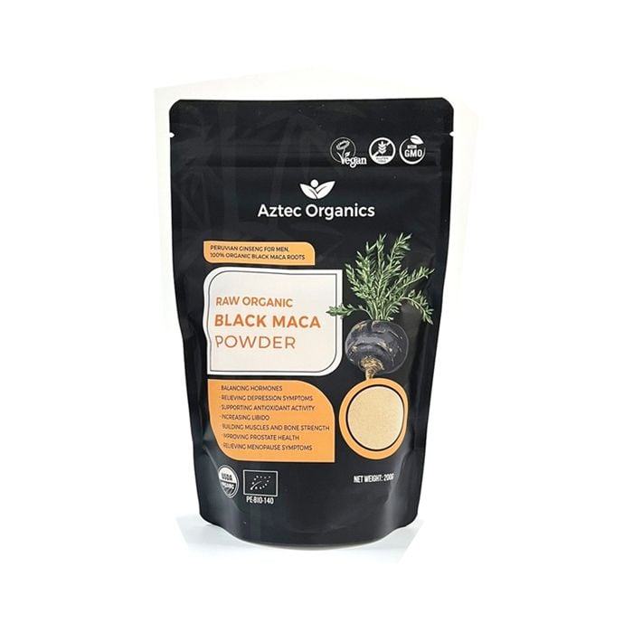 Bột Maca Đen Hữu Cơ Aztec Organics 200G – Nam An Market