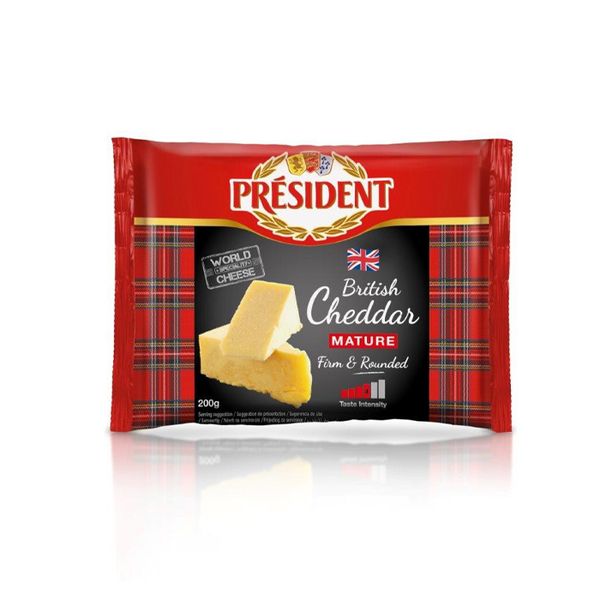 White Cheddar Mature Président 200G – Nam An Market