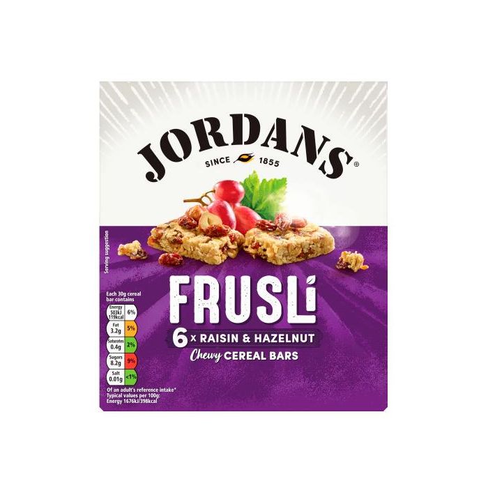 Thanh Ngũ Cốc Hạt Phỉ Và Nho Khô Jordans 30G – Nam An Market