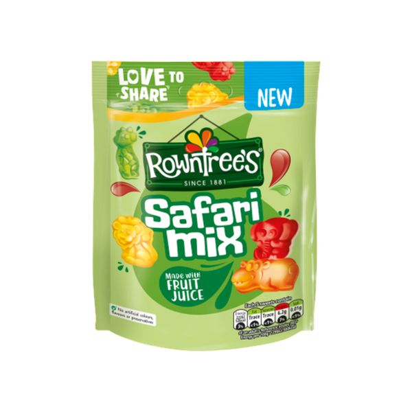 Safari Mix Pouch Rowntree 115G – Nam An Market