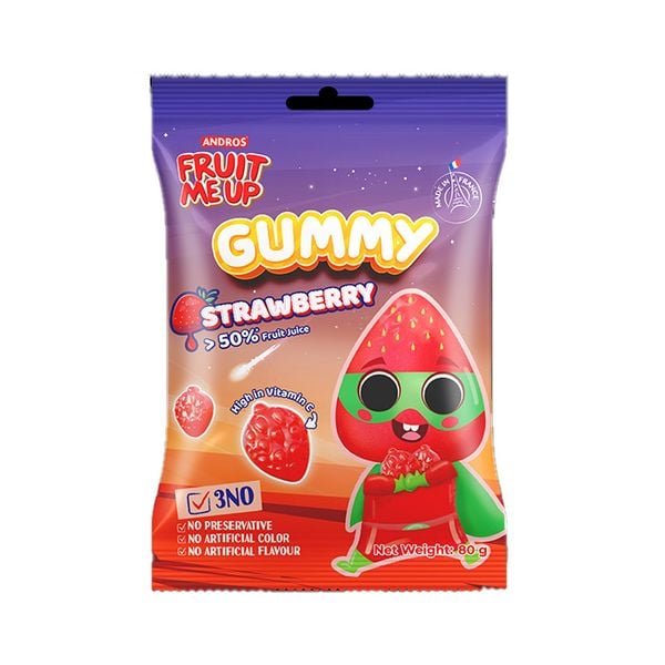 Strawberry Gummy Fruit Me Up 80G – Nam An Market
