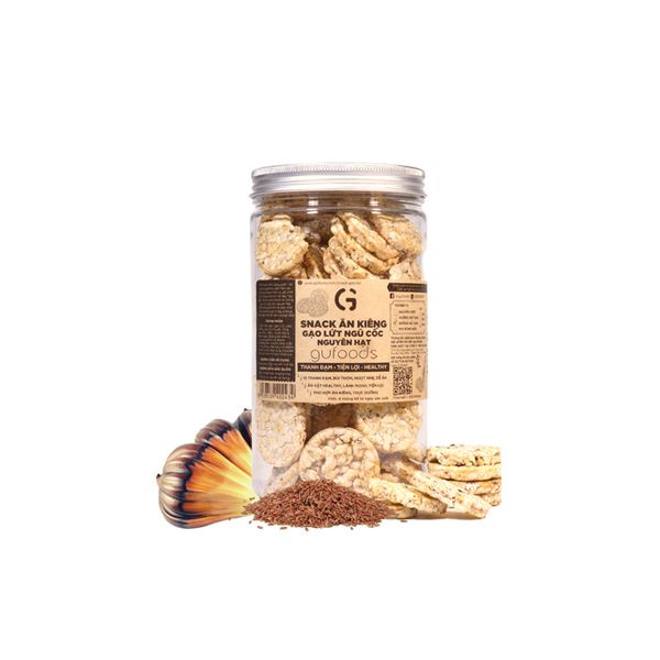 Brown Rice Snacks Honey And Coconut Gufoods 100G – Nam An Market