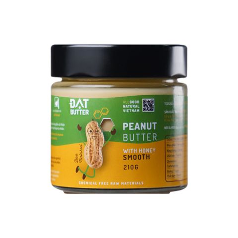 PEANUT BUTTER WITH HONEY CRUNCHY DAT BUTTER 210G – Nam An Market