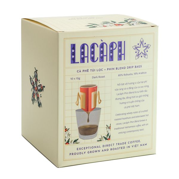 Phin Blend Drip Bags Lacaph 150G – Nam An Market