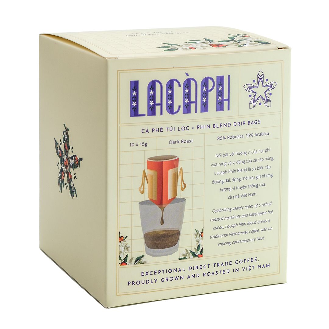 Phin Blend Drip Bags Lacaph 150G – Nam An Market
