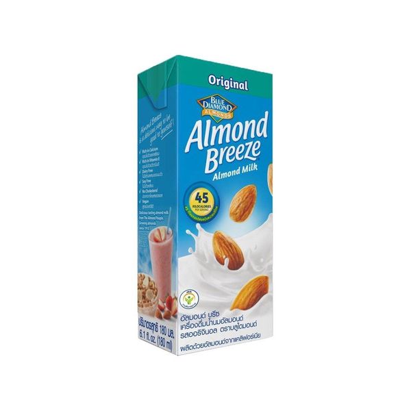 Almond Milk Original Unsweetened Blue Diamond 180Ml – Nam An Market