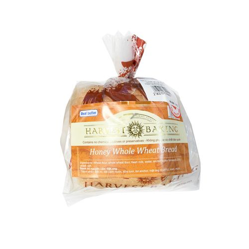 Honey Whole Wheat Bread Harvest Baking 270G – Nam An Market