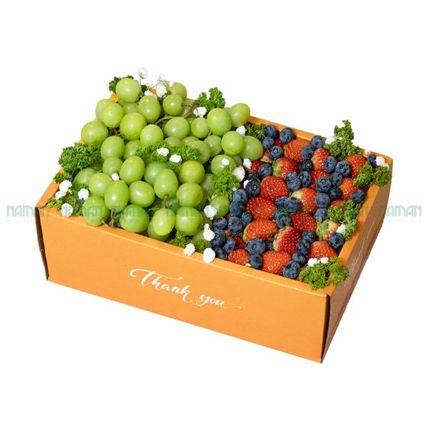 Green Grape Mixed Fruit Gift Box 01 – Nam An Market