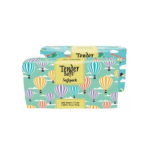 Khăn Giấy Mềm 200 Tờ Tendersoft – Nam An Market