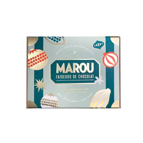 Set 6 Bars Single Origin Giftbox Marou 24Gx6 – Nam An Market
