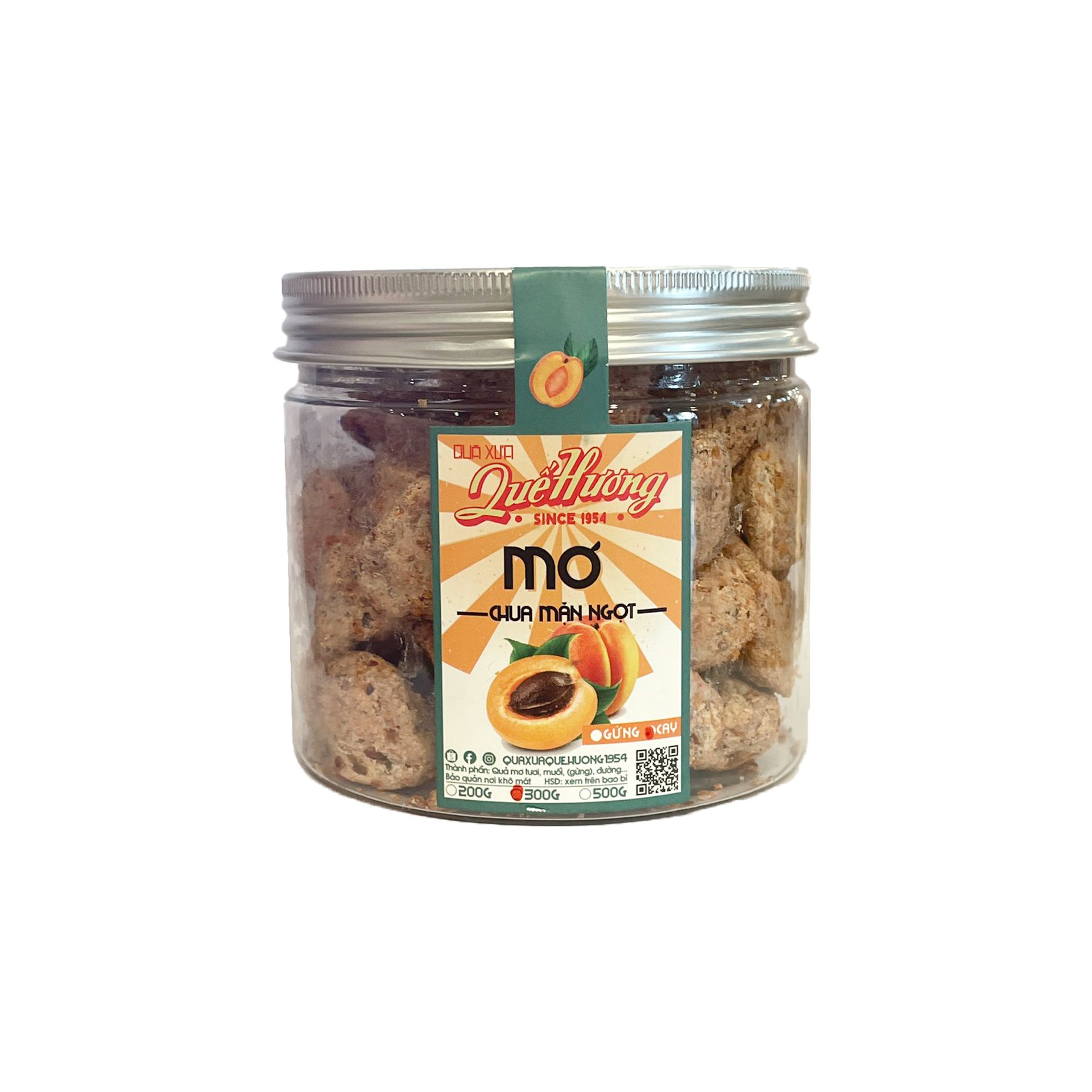 Salted, Sour, Sweet & Spicy Dried Apricot Que Huong 300G – Nam An Market