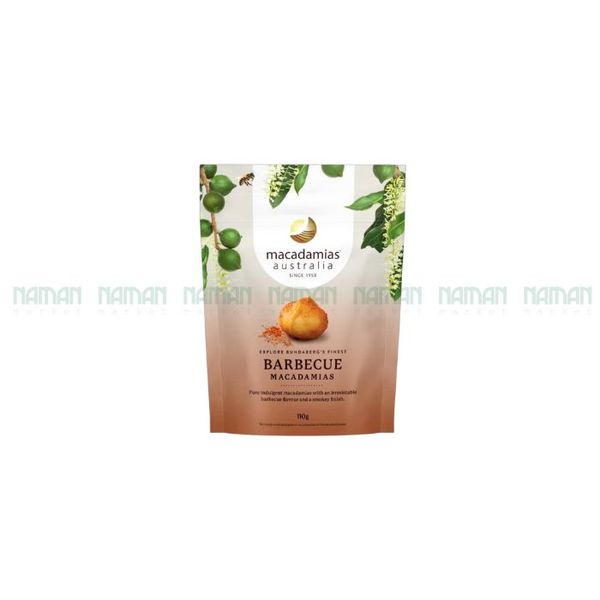 Hạt Maca Rang Vị Bbq Maccadamias Australia 110G – Nam An Market