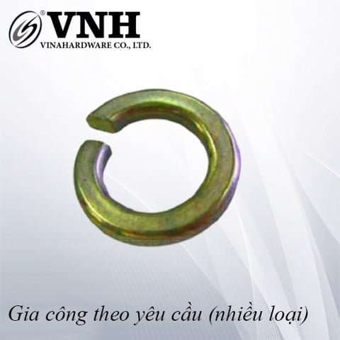 Long đền vênh Vinahardware loại M6, M8, M10, M14, nhiều loại bảy màu,