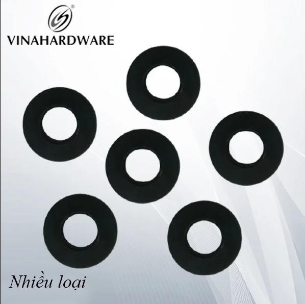 Long đền nhựa Vinahardware loại M4, M5, M6, M7, M8, M10, M12 , màu trắ