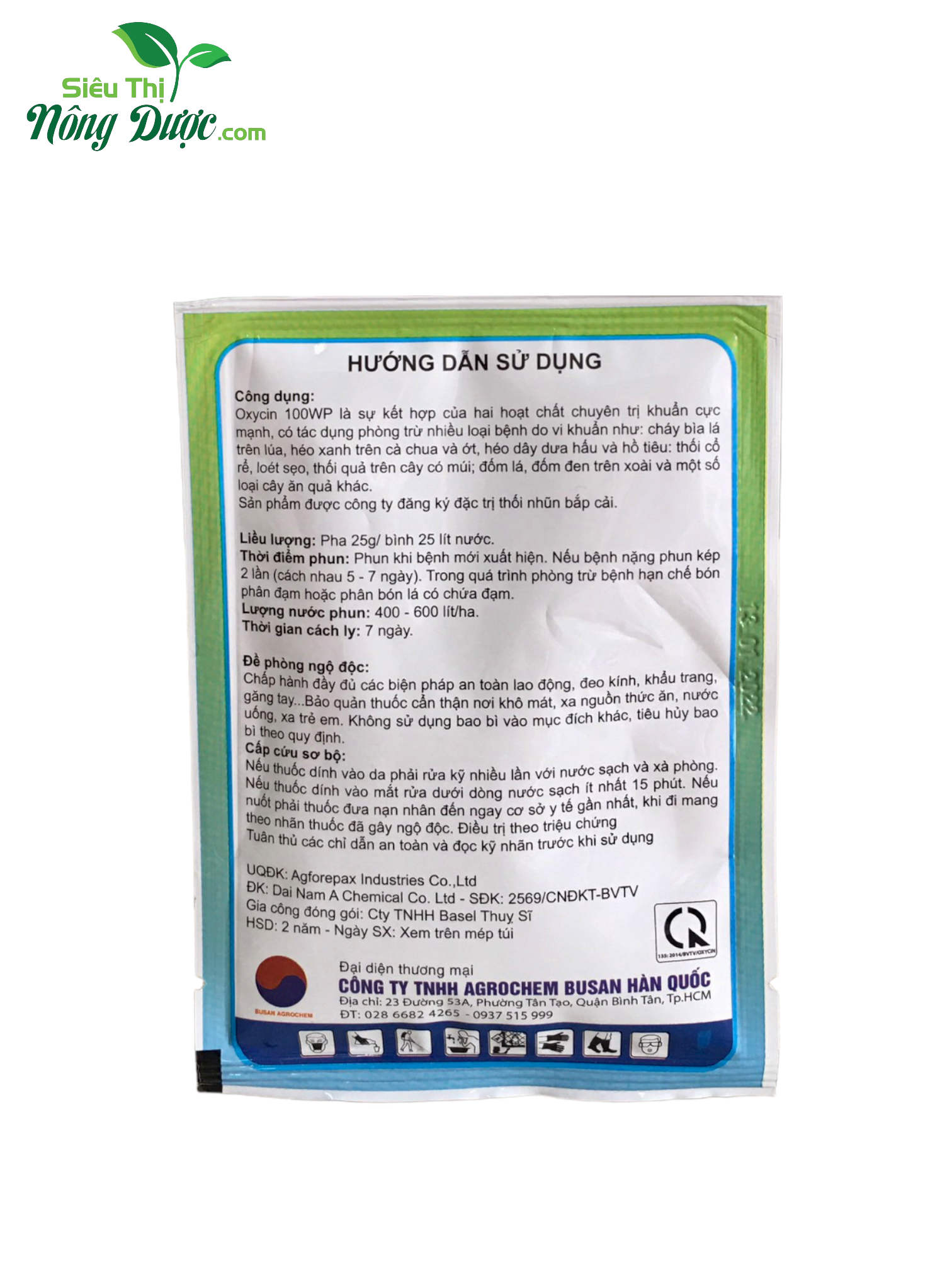 Oxy Plus NÔNG NGHIỆP LIÊN QUÂN