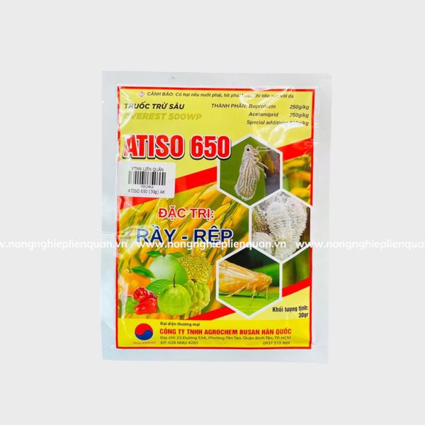ATISO 650 (30G) NÔNG NGHIỆP LIÊN QUÂN