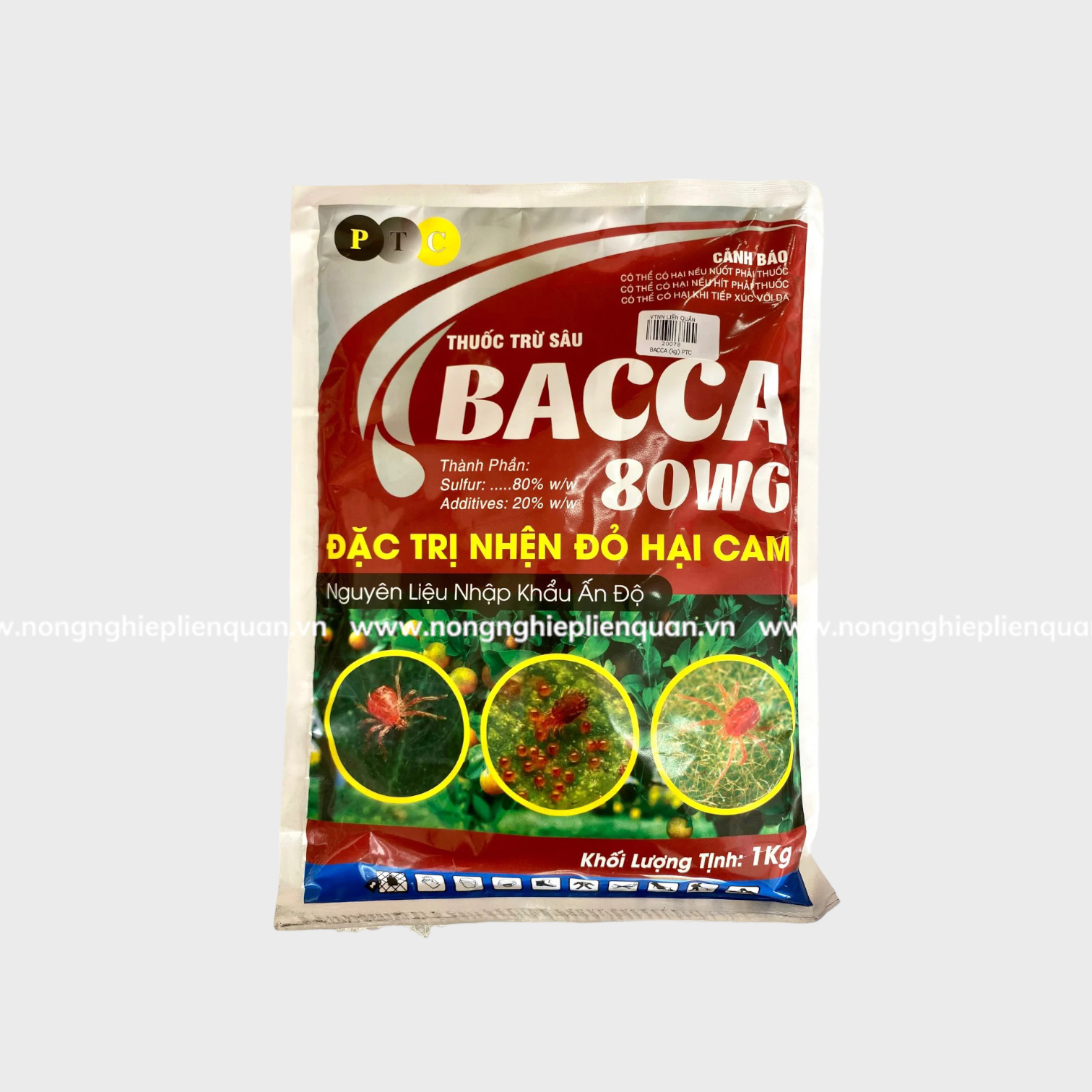 BACCA 80WG (KG) NÔNG NGHIỆP LIÊN QUÂN