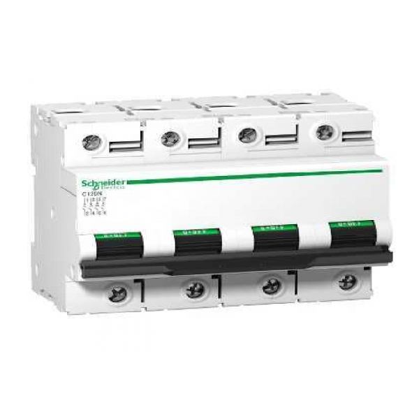 Cầu dao tự động ACTI9 MCB C120N 4P, 10kA, 400V Schneider – Trung Tâm Thiết Bị Điện Nước Nguyễn Giang