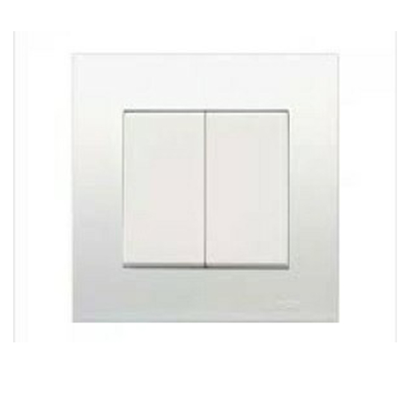 Bộ công tắc đôi 1 chiều 16AX Schneider VIVACE KB32_1_WE_G19/ KB32_1_A ...