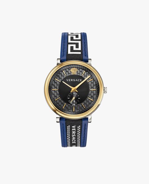 VERSACE - Đồng hồ nam V Circle/ Greca Editio 42mm