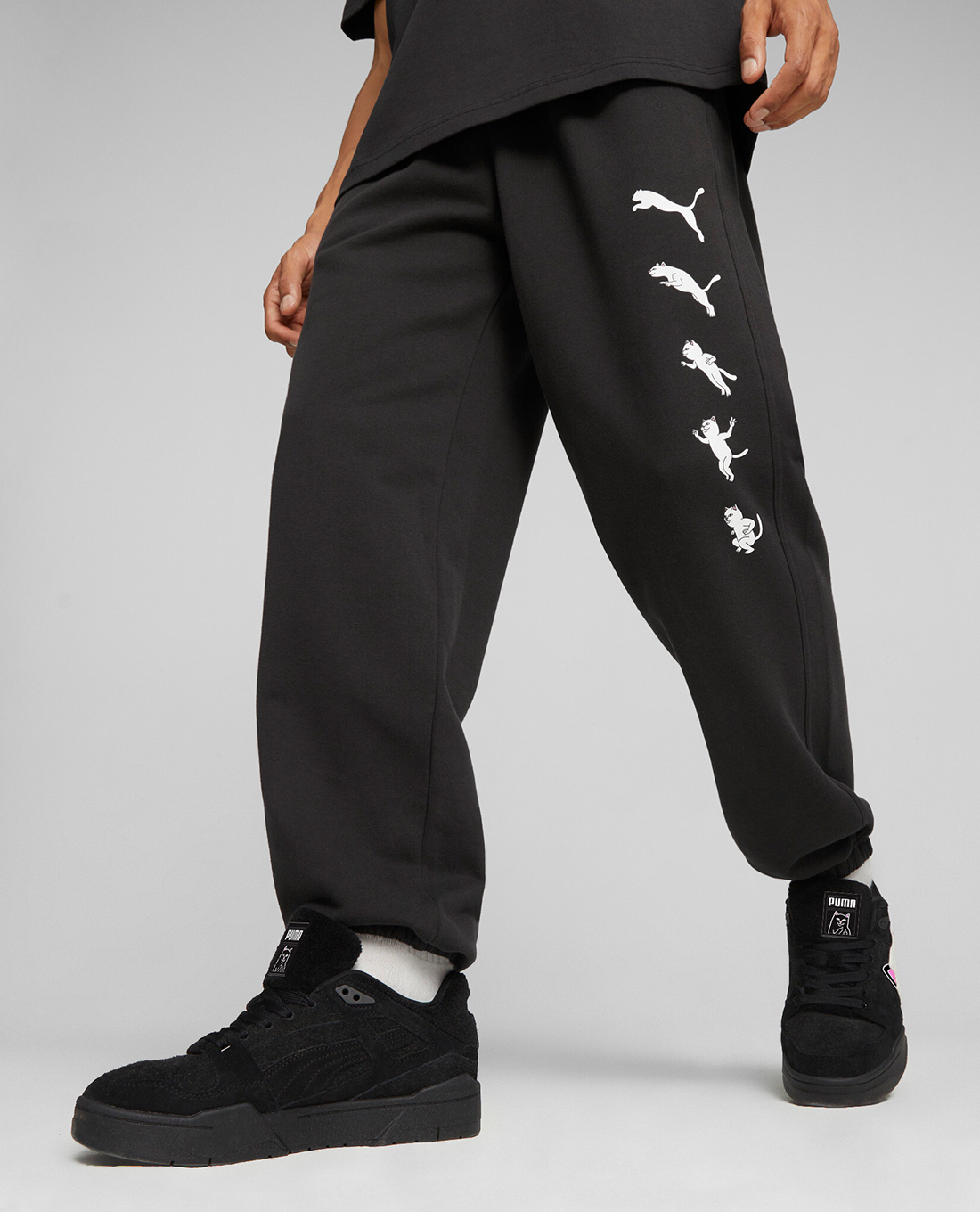 PUMA - Quần jogger nam lưng thun Ripndip