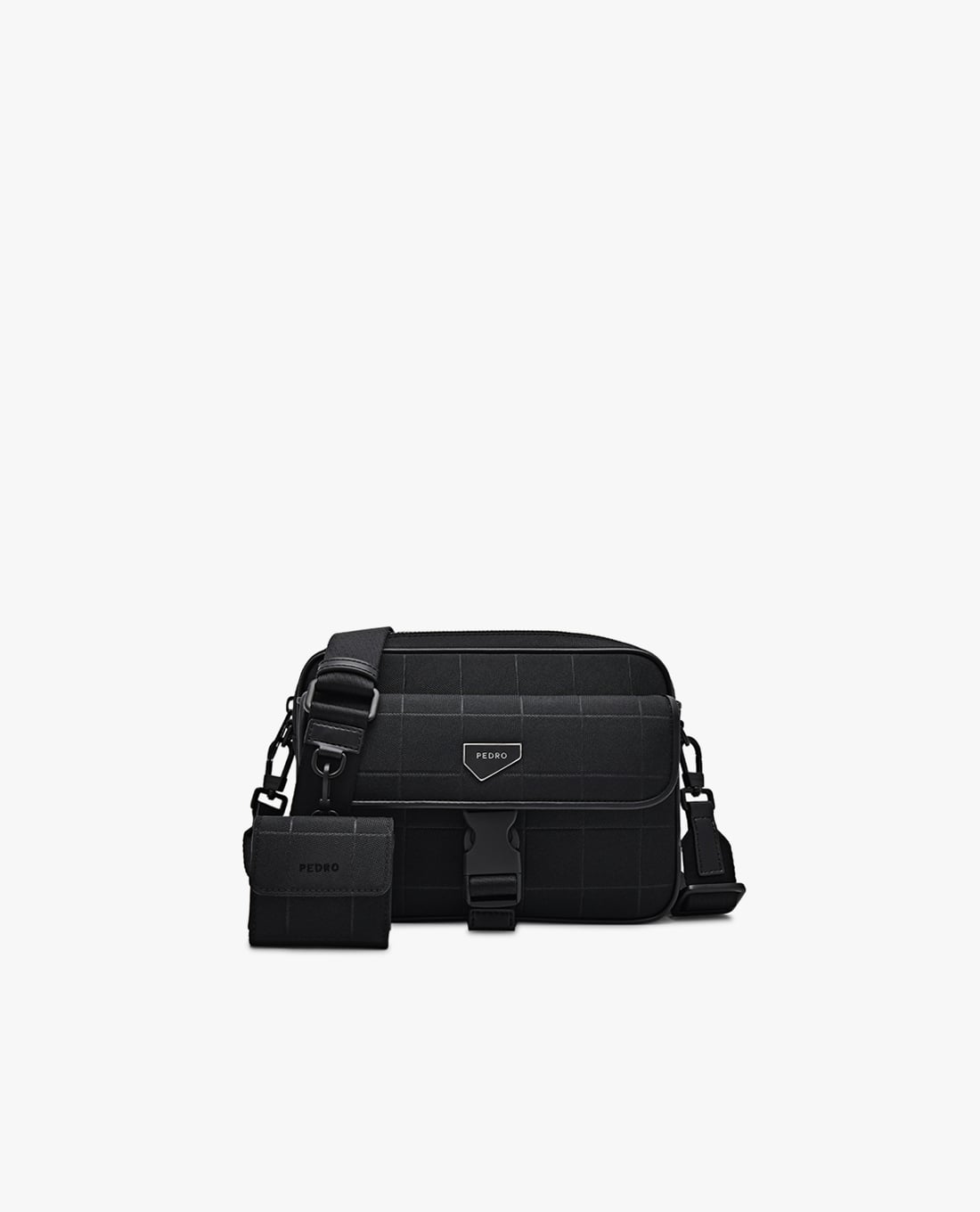 PEDRO - Túi đeo chéo nam phom chữ nhật Taper Compact
