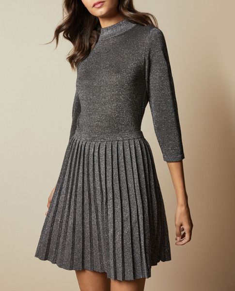 TED BAKER - Đầm mini cổ cao Noaleen