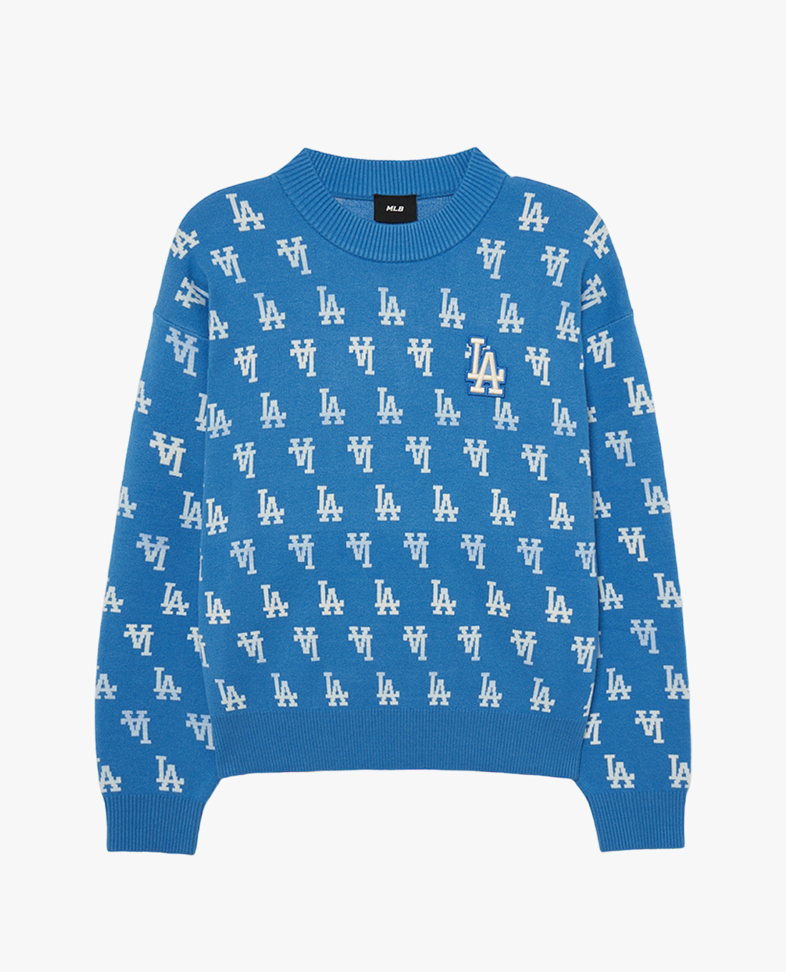 MLB - Áo sweater unisex cổ tròn tay dài Monogram