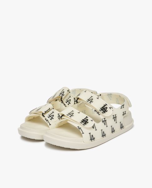 MLB - Giày sandals quai ngang khóa dán Chunky Monogram