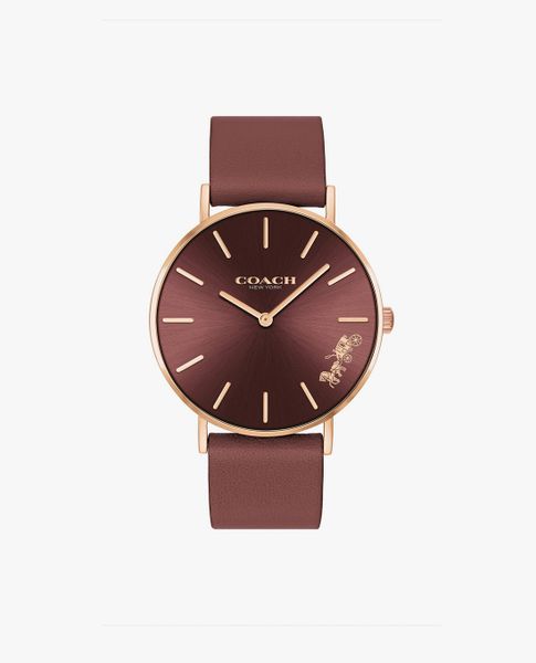 COACH - Đồng hồ nữ mặt tròn Perry 14503558
