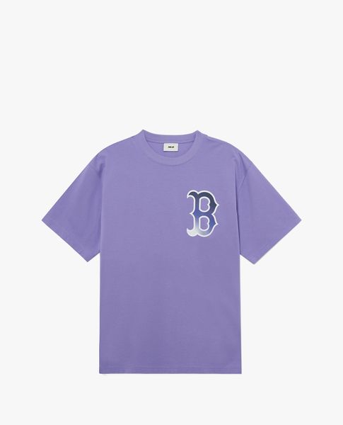 MLB - Áo thun unisex cổ tròn tay ngắn Basic Big Logo