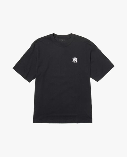 MLB - Áo thun unisex cổ tròn tay ngắn Denim Like Big-Lux Monogram