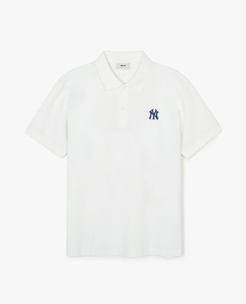 MLB - Áo polo unisex cổ bẻ tay ngắn Basic Comfortable Fit Kara