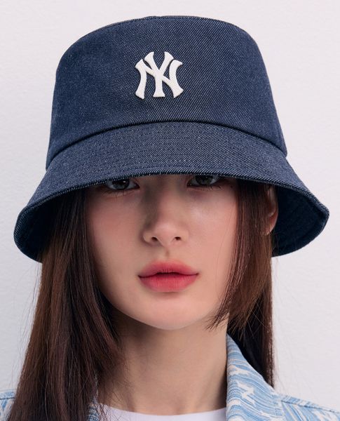 MLB - Nón bucket unisex Basic Denim