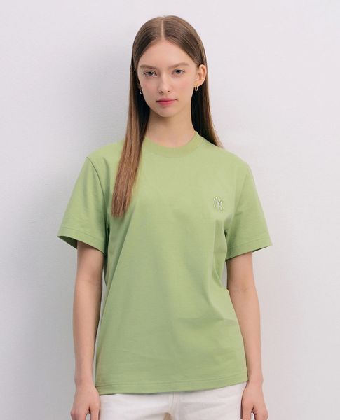 MLB - Áo thun unisex cổ tròn tay ngắn Basic Small Logo