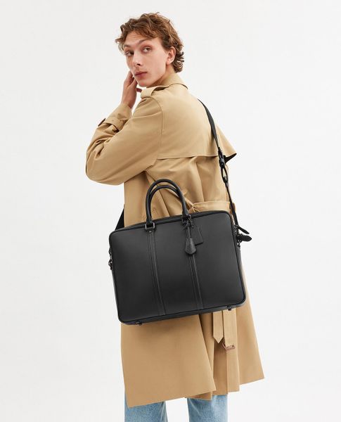 COACH - Cặp xách nam phom chữ nhật Metropolitan