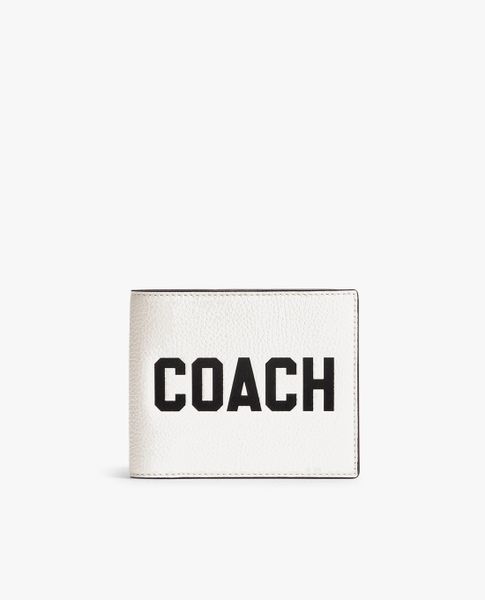 COACH - Ví nam dáng ngắn 3 In 1 With Coach Graphic