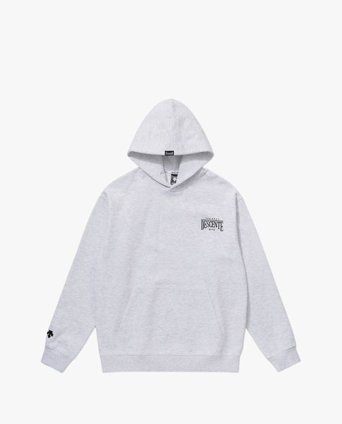 DESCENTE - Áo hoodie nam phối mũ năng động Wording