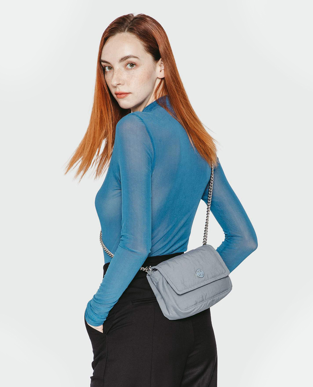 Marhen.J - Túi đeo vai nữ phom chữ nhật Nettie