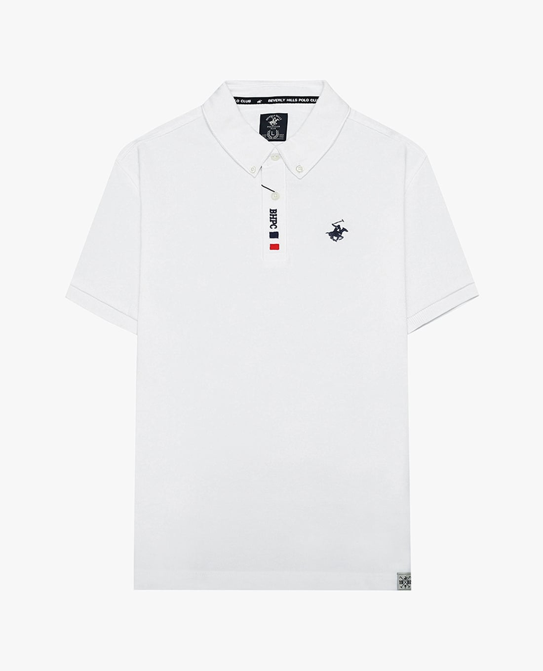 BEVERLY HILLS POLO CLUB - Áo polo nam cổ bẻ tay ngắn thời trang