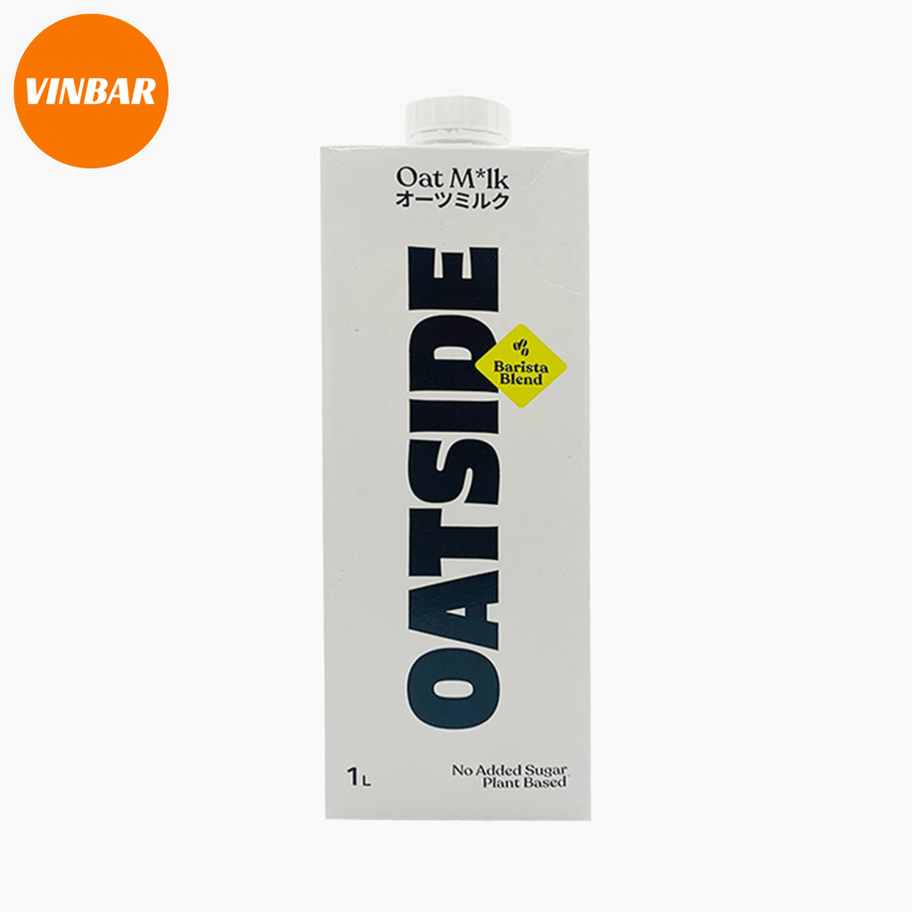 SỮA YẾN MẠCH OATSIDE 1 LÍT (6 HỘP/THÙNG) - NGUYÊN VỊ – Vinbar - Nguyên Liệu Thiết Bị Pha Chế Giá Sỉ