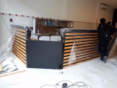 QUẦY BAR GỖ DINGTEA 1,5X2,3M | 0907.095.295 - 0988.408.413 (Zalo ...