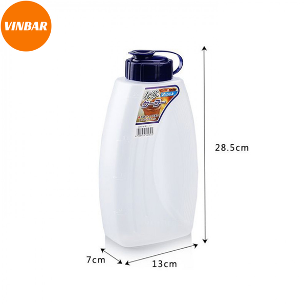 BÌNH NHỰA 2 LÍT ĐỰNG NƯỚC CÓ NẮP BẬT – Vinbar - Nguyên Liệu Thiết Bị ...