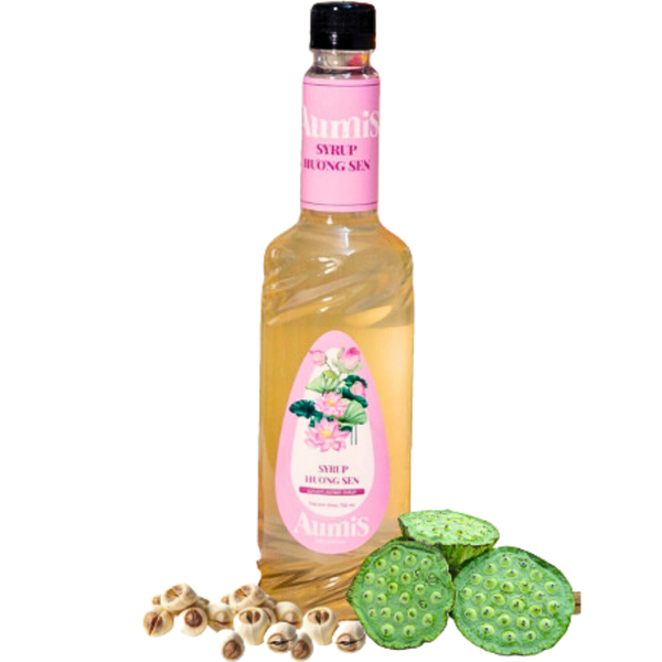 SYRUP HƯƠNG SEN AUMIS - 750ML (12 CHAI/THÙNG) – Vinbar - Nguyên Liệu ...