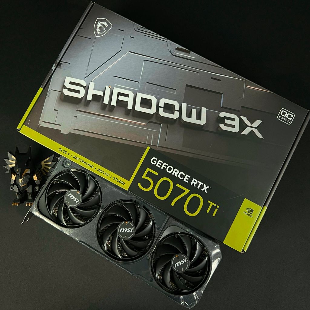 (NEW) VGA MSI GeForce RTX 5070Ti 16G SHADOW OC EDITION(NEW) VGA MSI ...